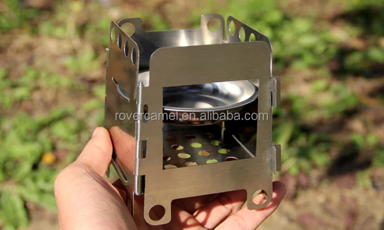 Apg — Poêle À Bois Pliable D'extérieur,Mini Fourneau À Alcool,Pour ...