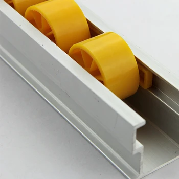 Aluminum Metal Sliding Rail Roller Track For Assembly Line As Seen On ...