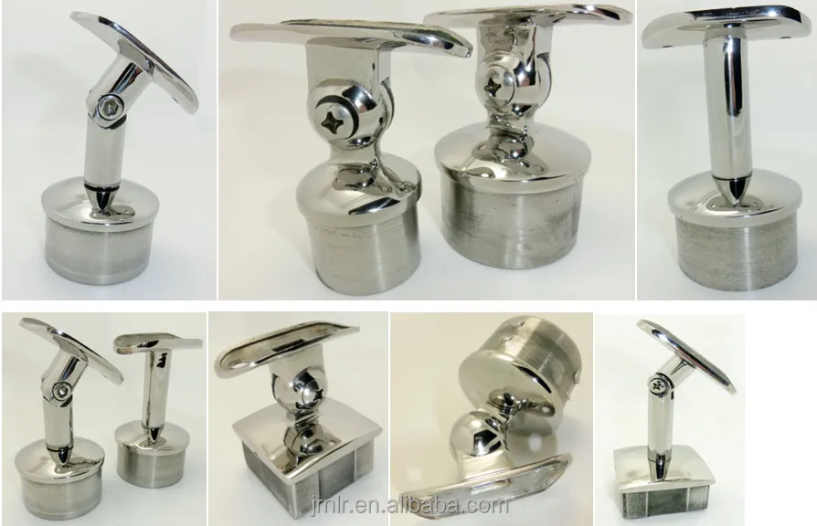 Stainless Steel Adjustable Elbow Handrail Connector / Flexible Angle ...