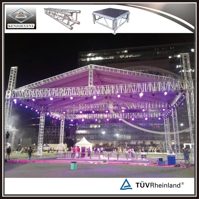 Aluminum Concert Stage Roof Truss Design For Events - Buy Aluminum ...