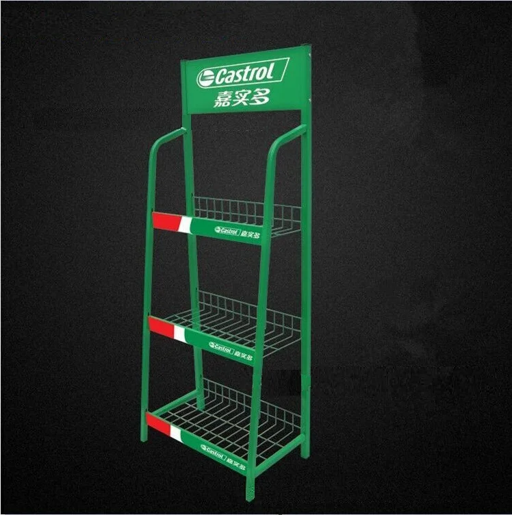 Engine Oil Display Rack For Lubricant Or Gas Station Merchandise ...