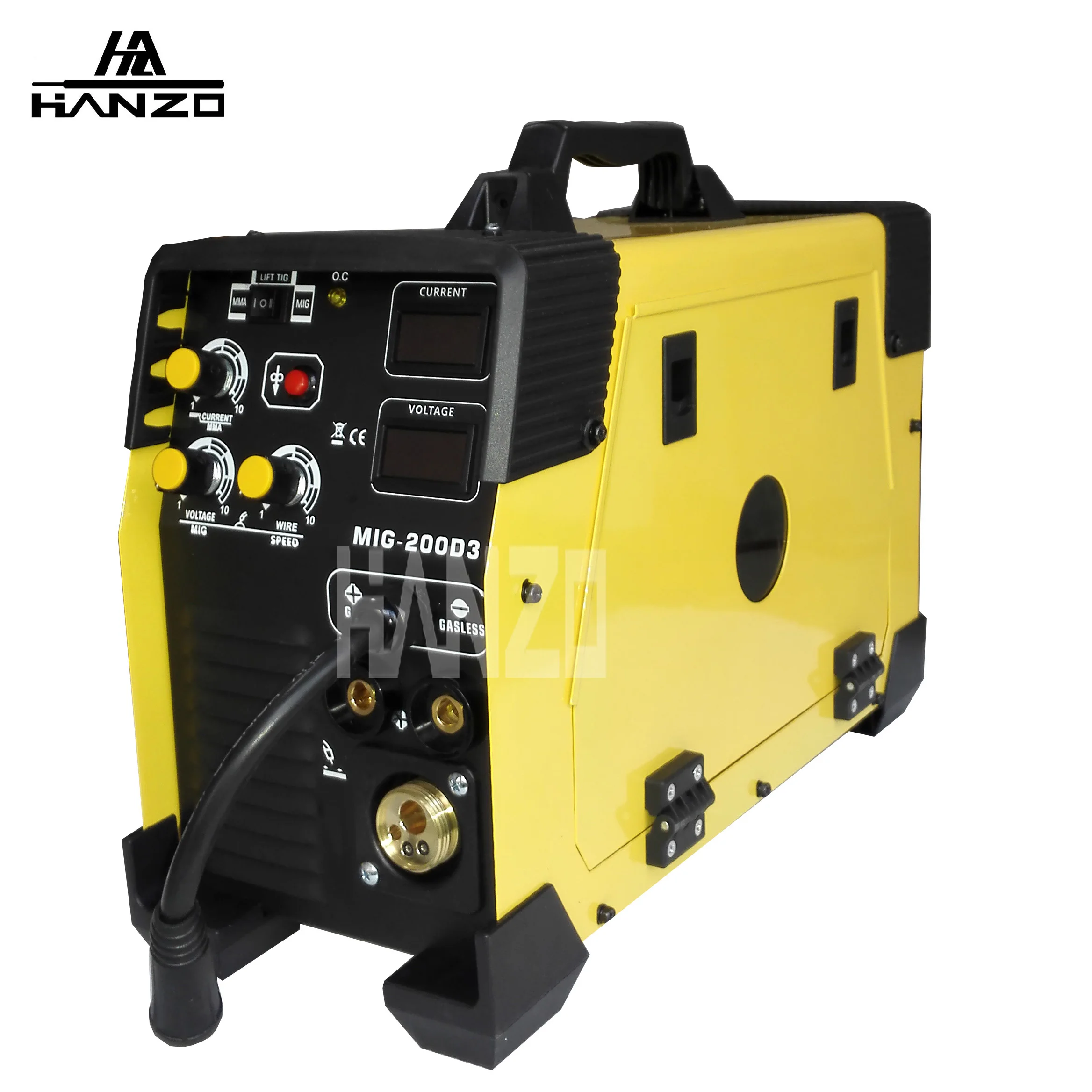 Multi-functions Mig Double Pulse 500 Amp Welder 3 In 1,Aluminum Weld ...