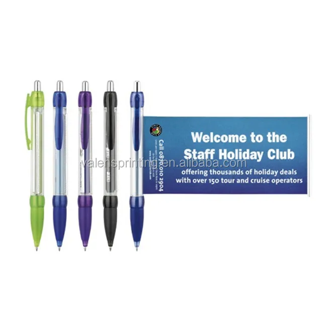 Cheap Banner Pens For Promotion - Buy Pull Out Banner Pen,Retractable ...