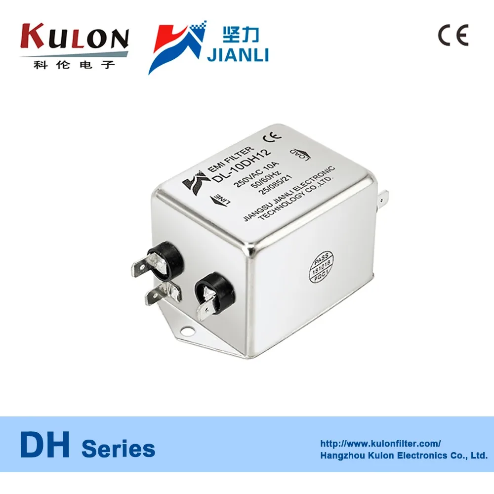 Low Pass Dl-1dx13 1a Single Phase Rf Noise Emi Filter For Led Lights ...