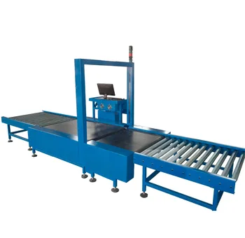 Belt Conveyor Carton Barcode Reader/ Overall Size Cubic Meter Dimension ...
