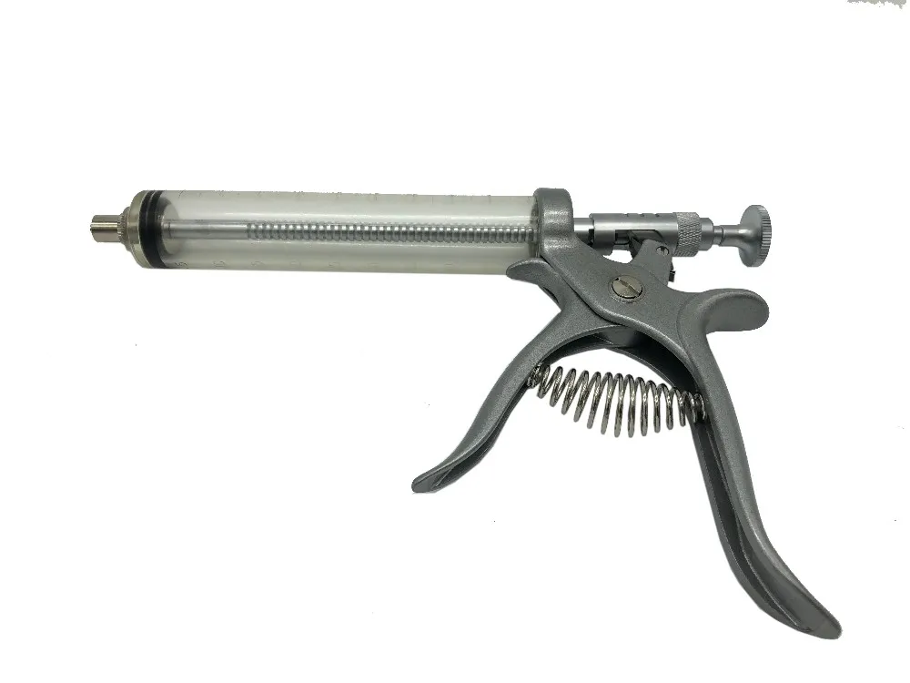 Veterinary Syringe Gun for Continuous Syringe Use in Pig Farms