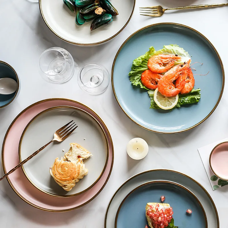 Personalized Ceramic Plates - Elegant Dinnerware