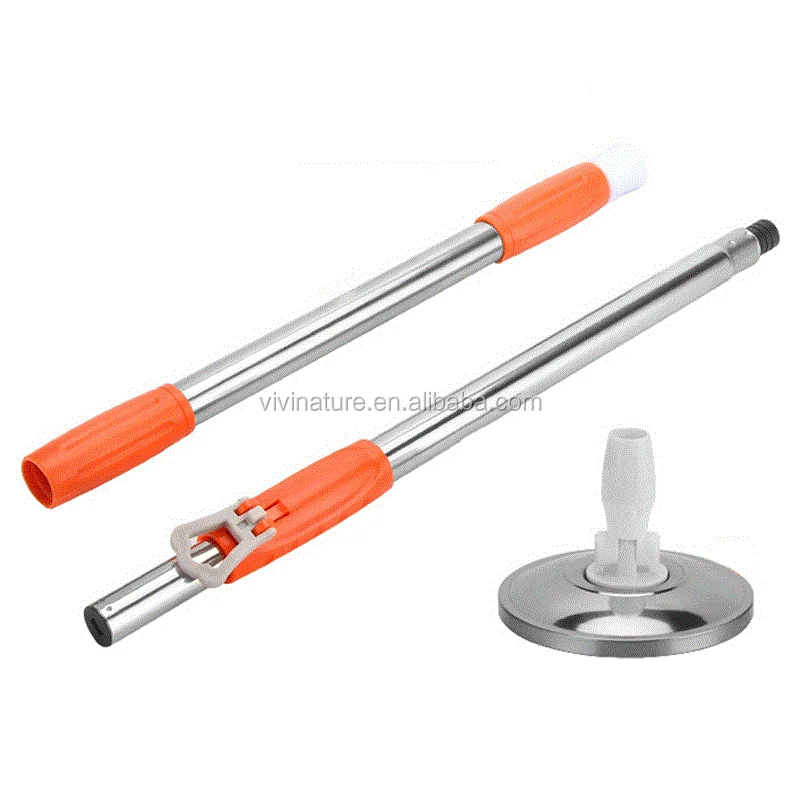 Spin Mop Rod With Telescopic Length And Locker - Buy Magic Mop Rod ...