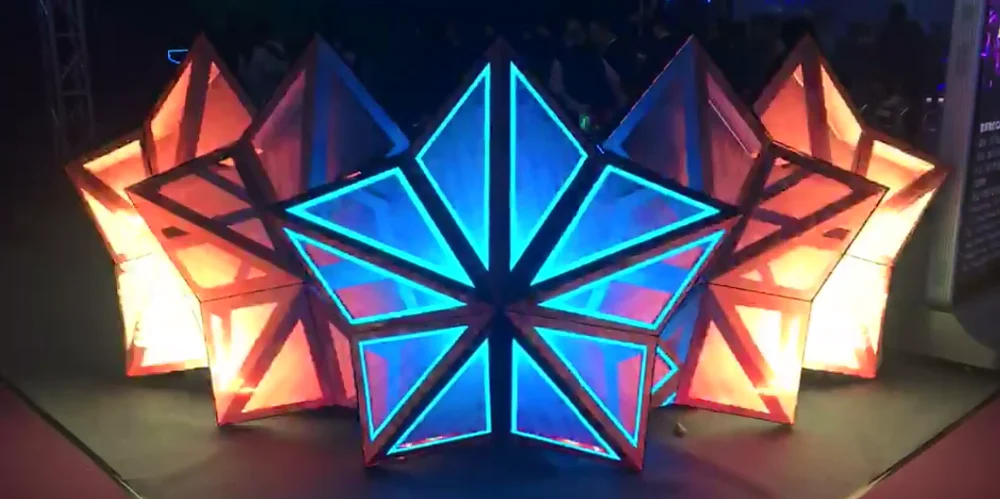 DJ Booth----stars HD Led Display Sign SMD Panel DJ Pantalla Led DJ ...