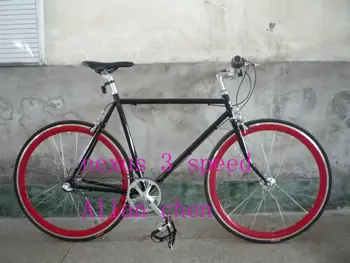 Cheap Shimano Nexus 3speed Fixed Gear Bicycle Lugged Vintage Bicycle ...