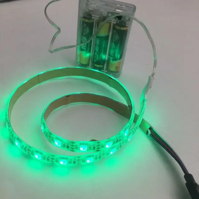 5v 5050 Rgb Smallest Led Strip Light Usb+small Battery Operated Led ...