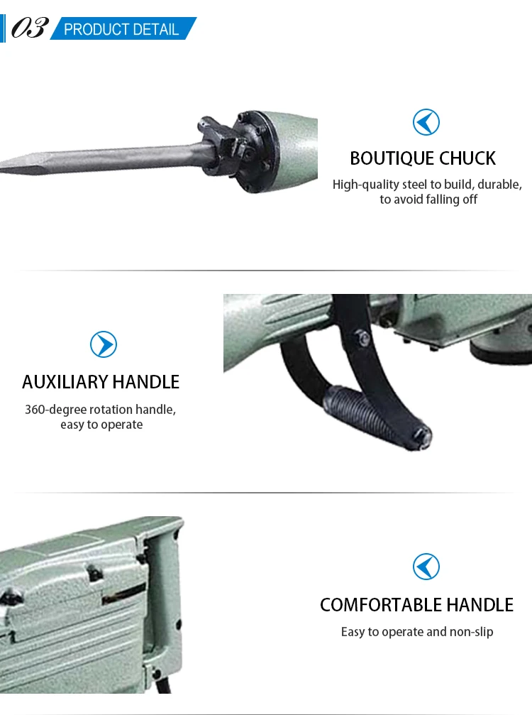 Jack Hammer for Small Demolition Breaking/micro Tunneling