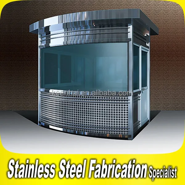 Custom Made Stainless Steel Outdoor Portable Checkpoint Booth And Room ...