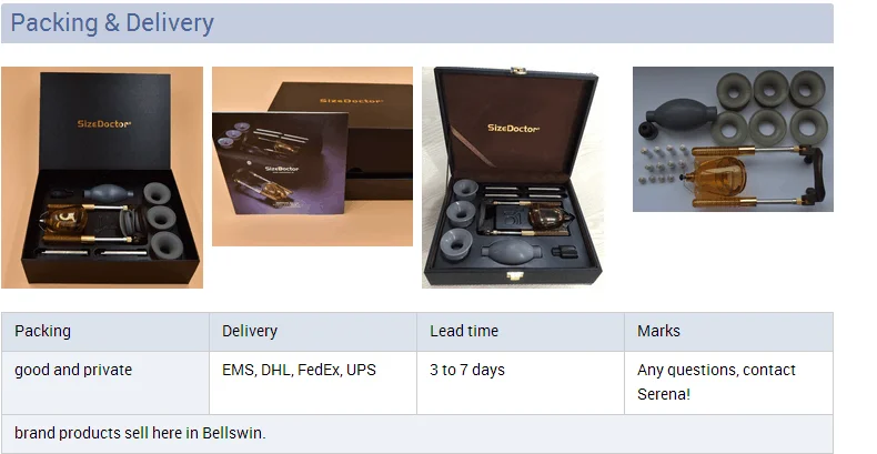 Size Doctor Penis Extender - Male Enlargement Sex Toy