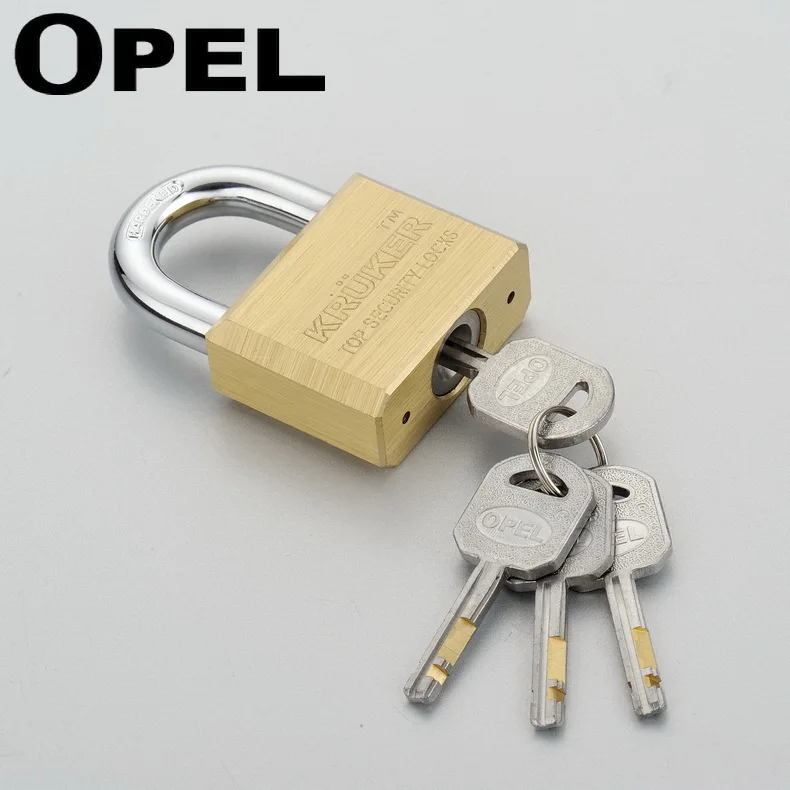 Opel Anti Rust Top Security Square Brass Uncuttable Rekeyable Solex ...