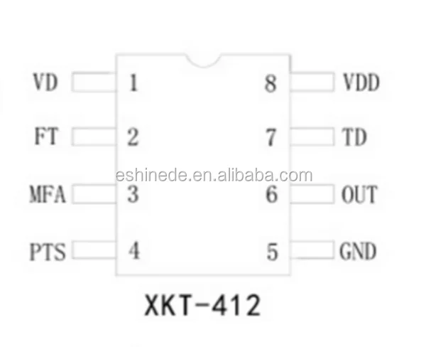 Xkt-412 Xkt-335 Current Wireless Power Supply Chip Ic - Buy Xkt-412,Xkt ...