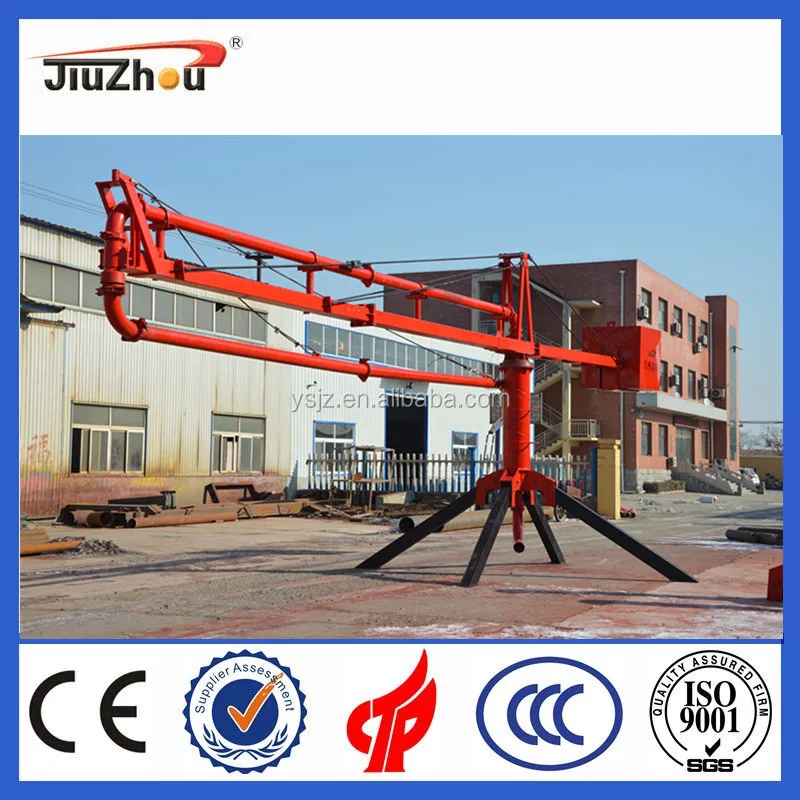 Electric Spider Concrete Pump Placing Boom With Swing Boom Type - Buy ...