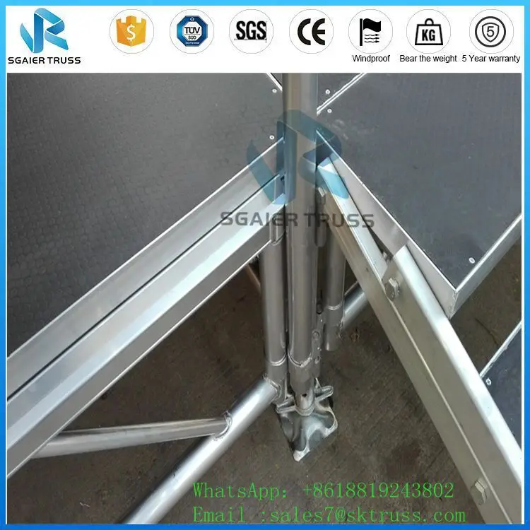 Outdoor Aluminum Frame Retractable Stage Platform - Buy Stage ...