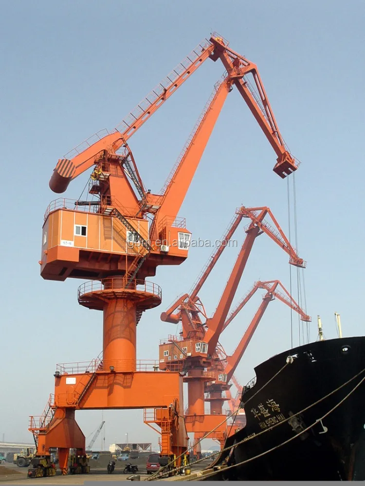 Marine 50 Ton Crane Harbour Portal Crane Abs Bv Approved - Buy 50 Ton ...