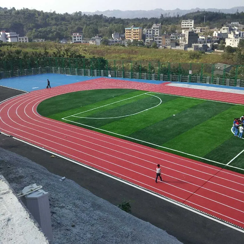 Iaaf Approved Pp Interlocking Outdoor Sport Floor Prefabricated Running ...