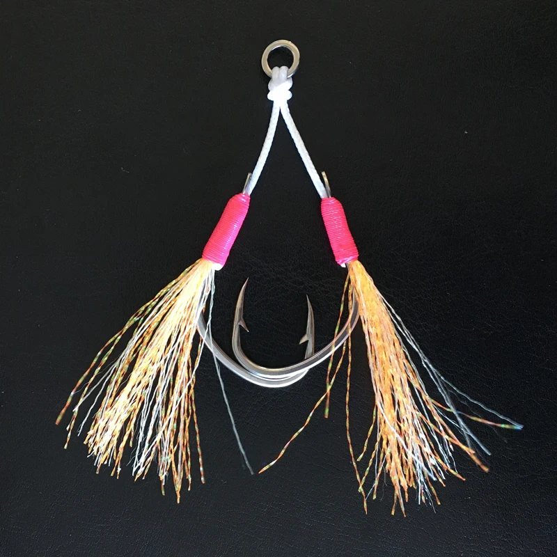 FUNADAIKO High Carbon Steel Pike Assist Hook - Double Fishhook