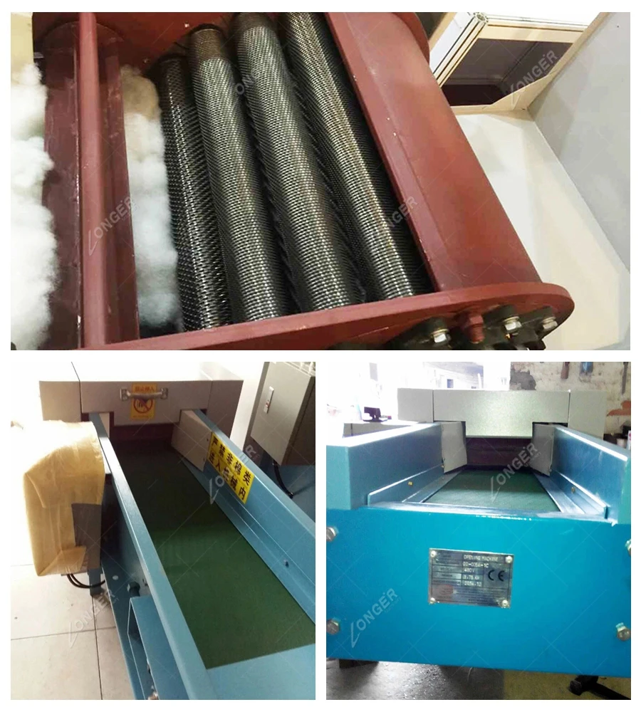 Commercial Used Wool Cotton Carding Hemp Fiber Machine