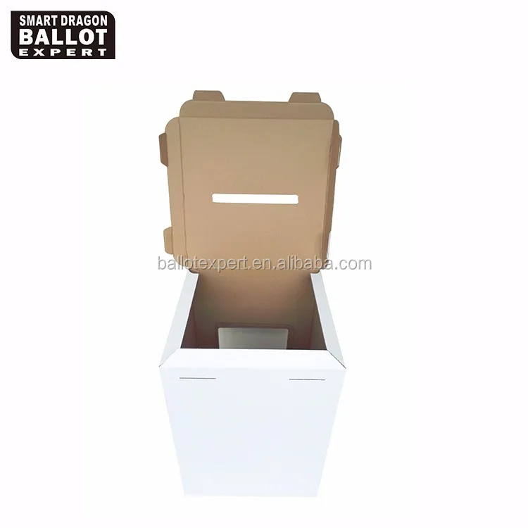 Cardboard Suggestion Box & Ballot Box Template for Elections