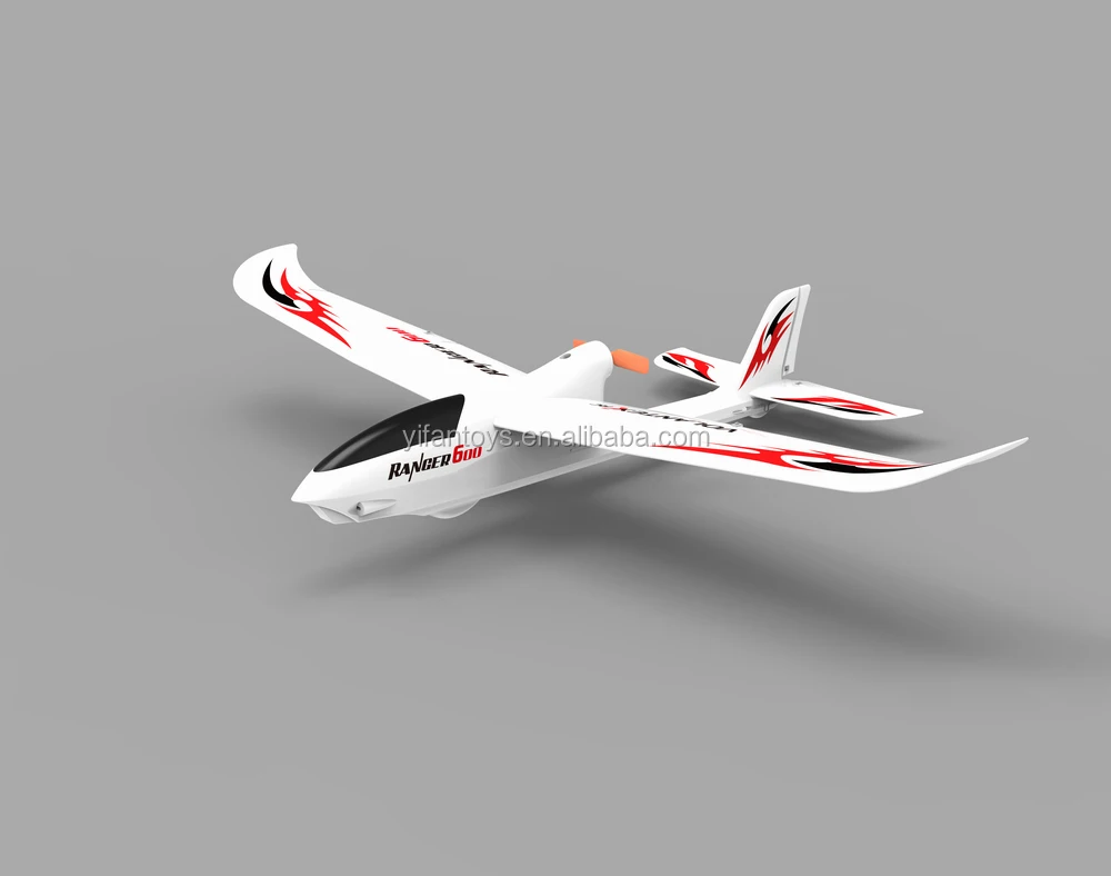 Perfect For Beginner Practice Epp Glider Plane 2.4g 4ch 600mm Pusher Rc ...