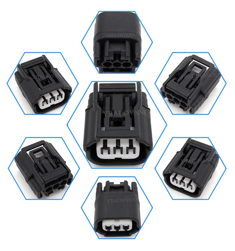 6189-7037 6918-1833 For Honda 3 Pin Hx040 Female Sensor Connector - Buy ...