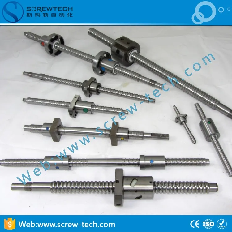 Gq2505 High Precision Left Hand Ball Screw For Cnc Machine - Buy Ball ...