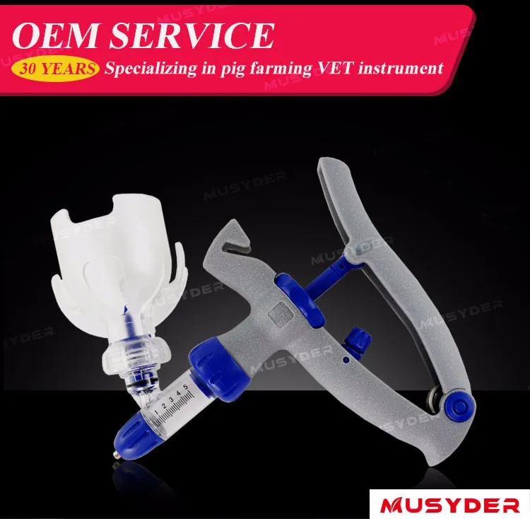 Veterinary Automatic Vaccine 5ml Syringe Manufacturer Injection Gun For ...