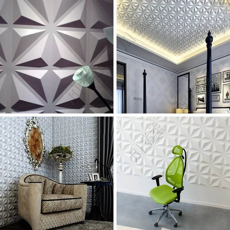 Bajo Precio Decorativo decoración de La Pared DEL PVC de Techo Panel De ...