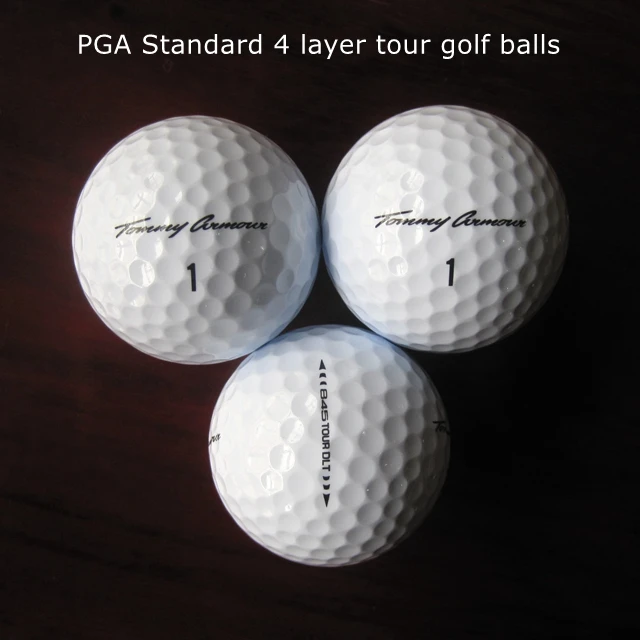 Branded Four Piece Golf Balls High Rebound Tour Ball 4 Layer Long ...
