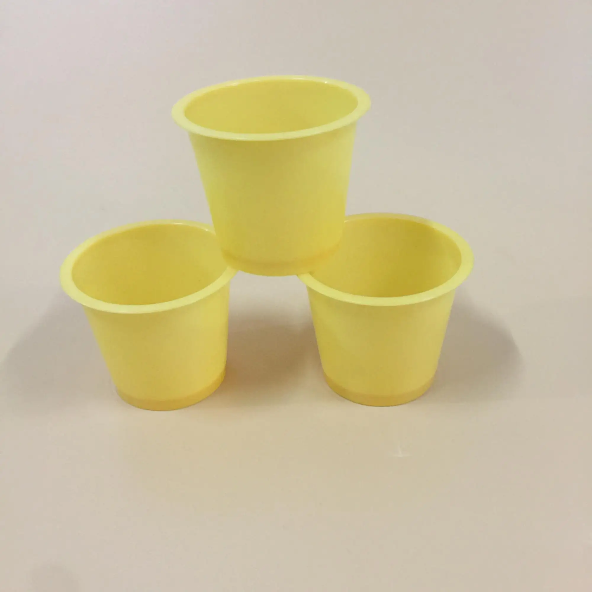 4oz 120ml Custom Disposable Small Injection Pp Iml Plastic Yogurt Cup ...