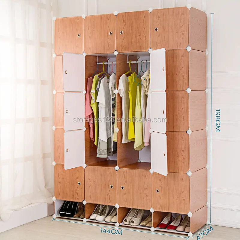 Magic Diy Pp Cube Cabinet Plastic Cabinet - Buy Wardrobe Storage ...