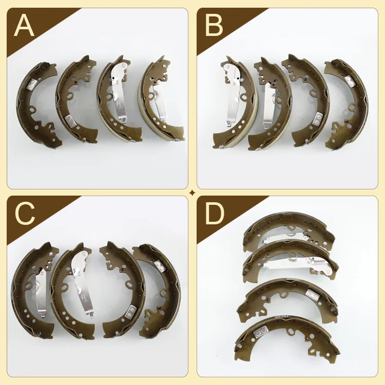 Ifob Auto Parts 04495-0k070 Car Brake Shoes For Fortuner Fortuner Hilux ...