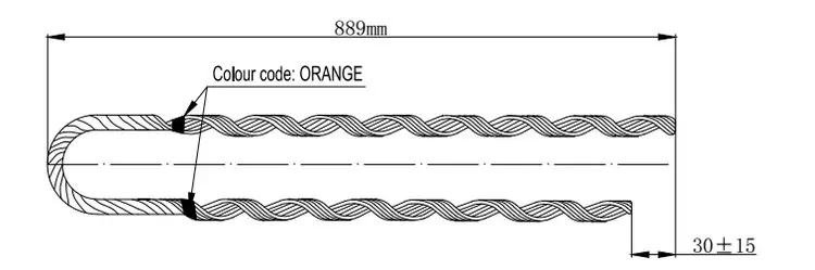 Factory Price 3/8 Inch Preformed Guy Grip For Pole Line Hardware - Buy ...