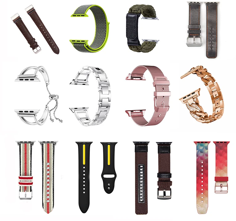 Sport Silicone Stretch Watch Band Silicone Watch Wrist Strap For Smart ...