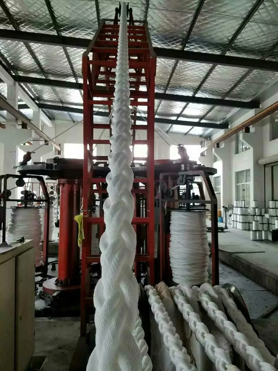 8 Strand Mooring Boat Pp Multifilament Yarn Rope Making Braiding ...