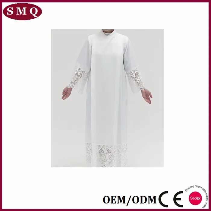 Catholic Clergy Lace Pattern Design Surplice Alb - XXL