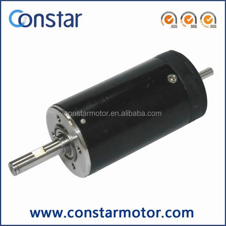 32mm 18V BLDC Dual Shaft Electric Motor - High Efficiency