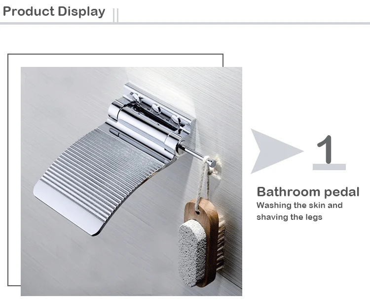 Fold-up Bathroom Foot Rest - High Quality & Sustainable