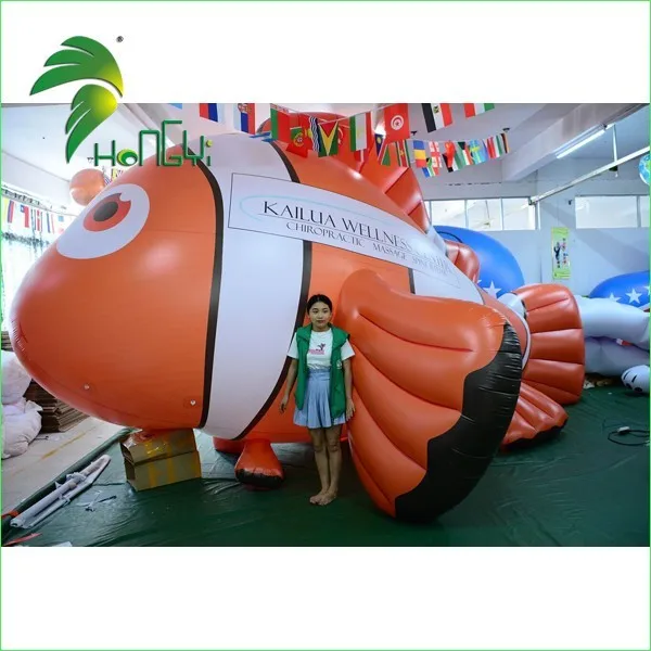 Customized High Quality Pvc Giant Inflatable Goldfish / Inflatable Fish ...
