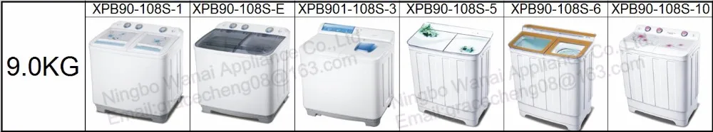 9.0kg Semi-automatic Twin Tub Washing Machine Xpb90-108s-3 - Buy ...