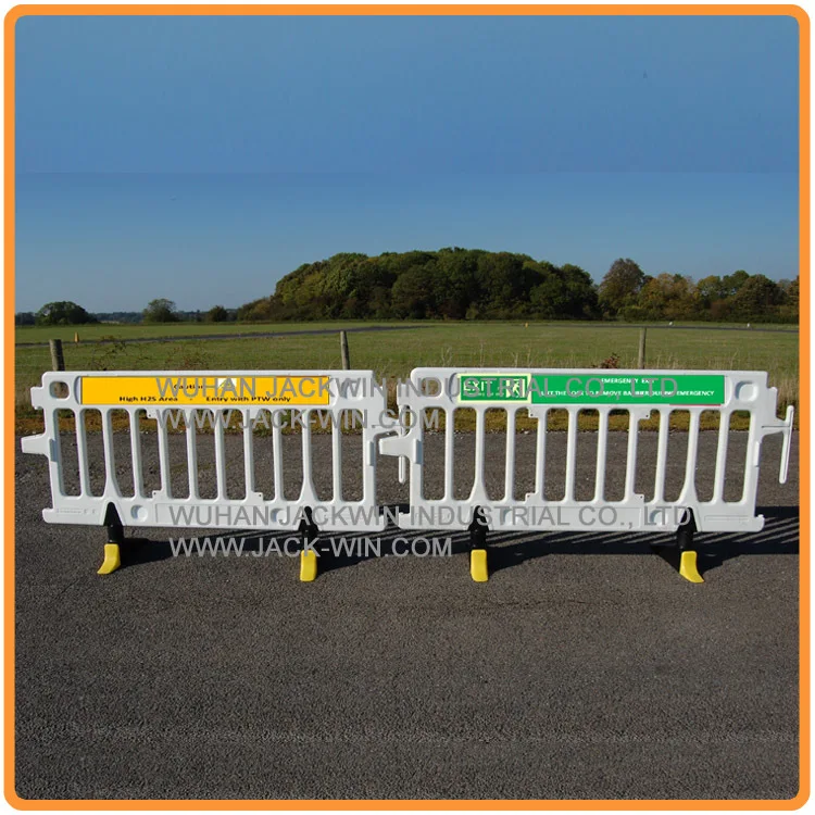 Reasonable Price 2m Plastic Road Barrier Gate / Traffic Safety Barrier ...