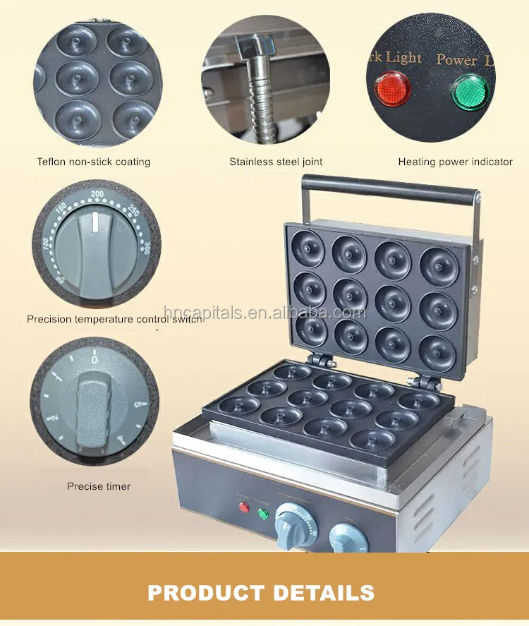 Commercial Electric Heating Stainless Steel Donut Making Machines/dount Machine Mini Donut For ...