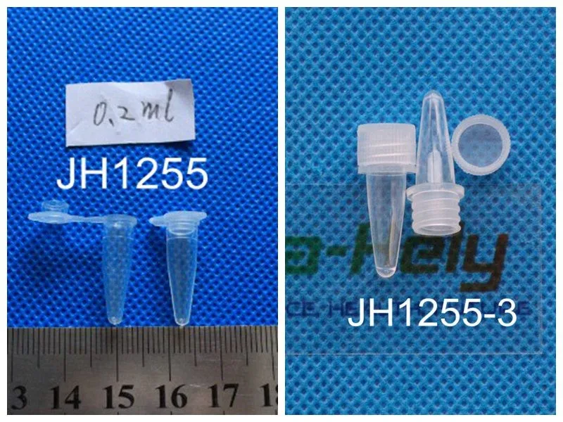 0.2ml centrifuge tube PCR tube micro Reaction Tube with screw cap for ...