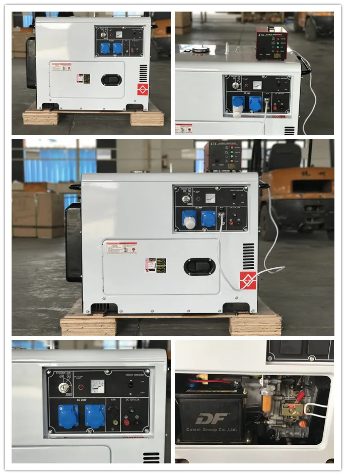 Small Diesel Generator 5kw And 6kw For Optional,Oem,Garden And Home Use ...