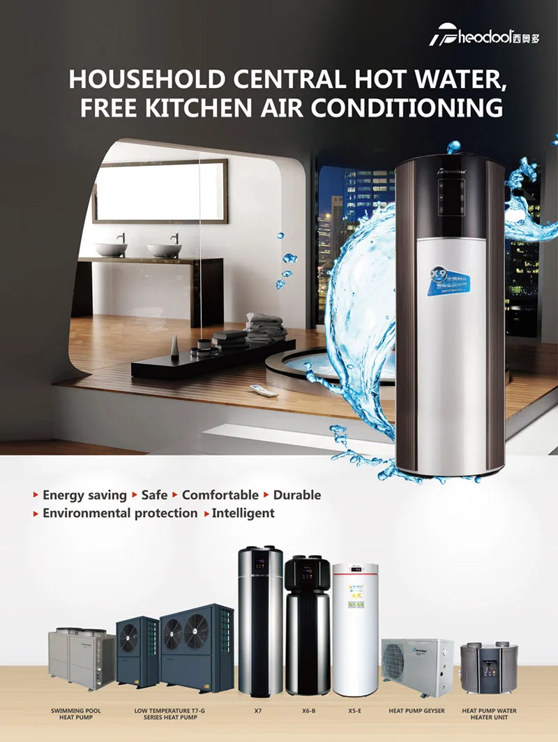 Hybrid Heat Pump With Solar Coil Water Heater By Air Source Efficiency ...