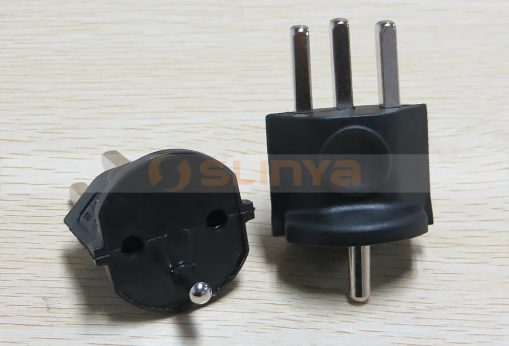 Travel In Swiss 250v Power Adaptor 16a Eu Germany To Switzerland Travel ...